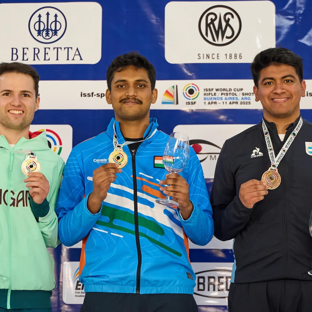 Julián Gutiérrez subió al podio en 10m Rifle de Aire Masculino y marcó ...